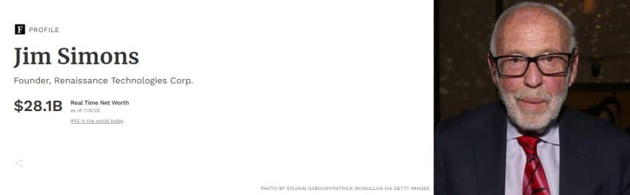 ประวัติ Jim Simons (จิม ไซมอนส์) นักคณิตศาสตร์ สู่เทรดเดอร์รวยล้านล้านบาท
