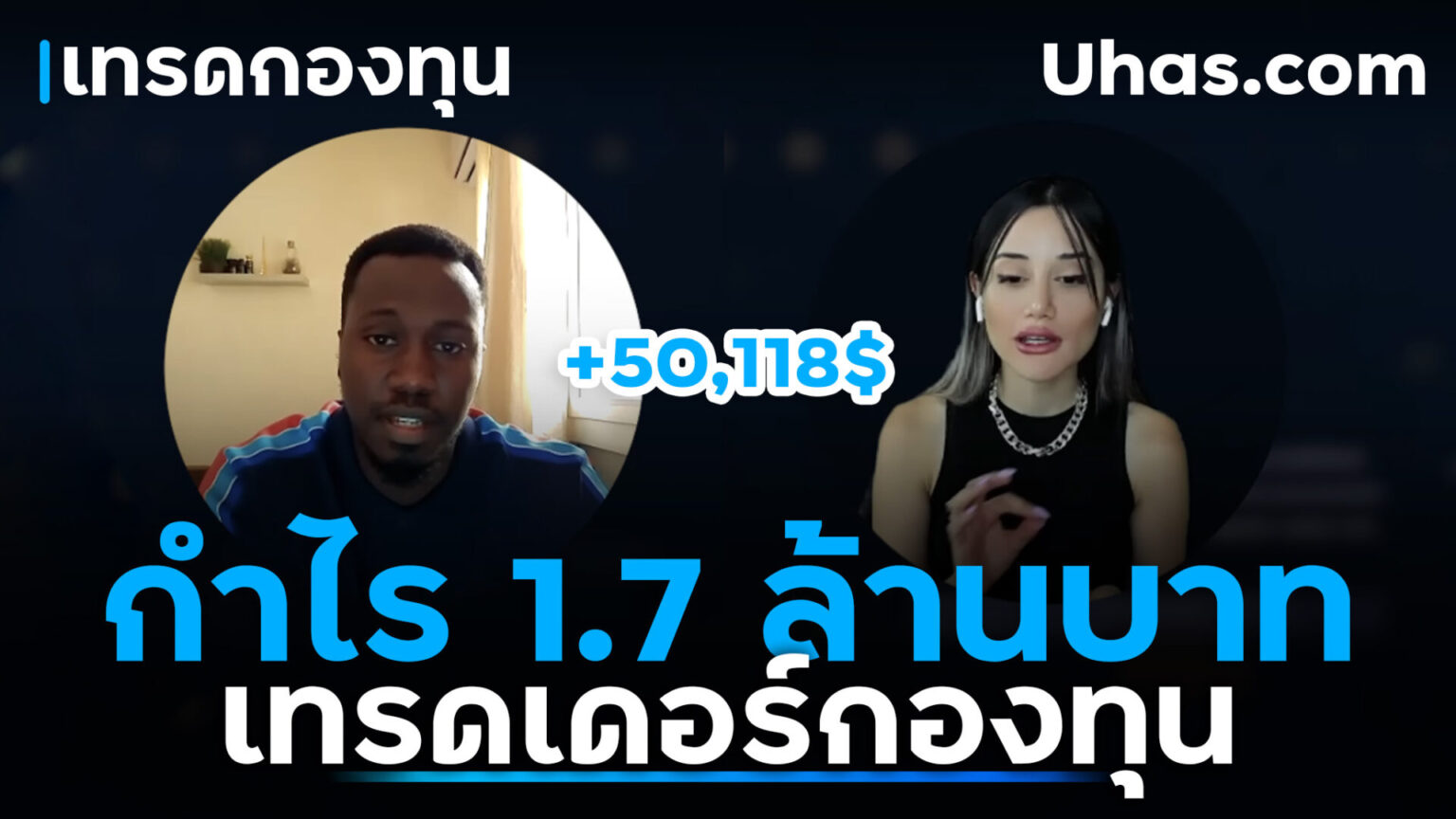 Mamadou เทรดได้กำไร $50,118.53 จาก My Forex Funds - Uhas.com