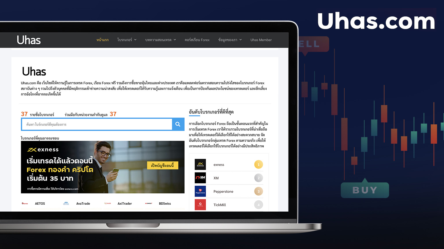 5 เว็บไซต์สำหรับคนเทรด Forex ที่น่าเชื่อถือ - Uhas.com