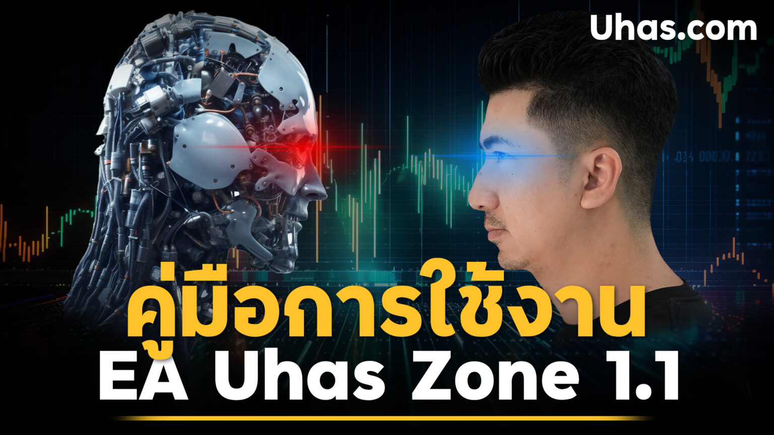 คู่มือการใช้งาน EA Uhas Zone เครื่องมือช่วยเทรดทอง - Uhas.com
